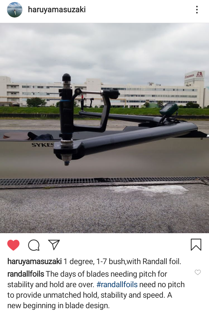 Testing RANDALLfoils in Japan – RANDALLfoils